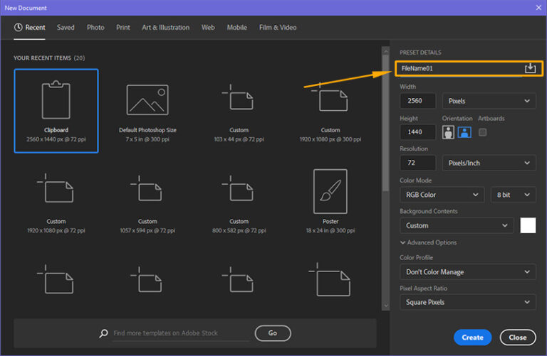 Intro to Photoshop: Setting up Your Canvas ⋆ stevieraedrawn